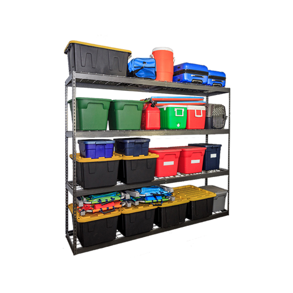 MonsterRax Freestanding Garage Shelves - Heavy Duty Storage – MonsterRAX